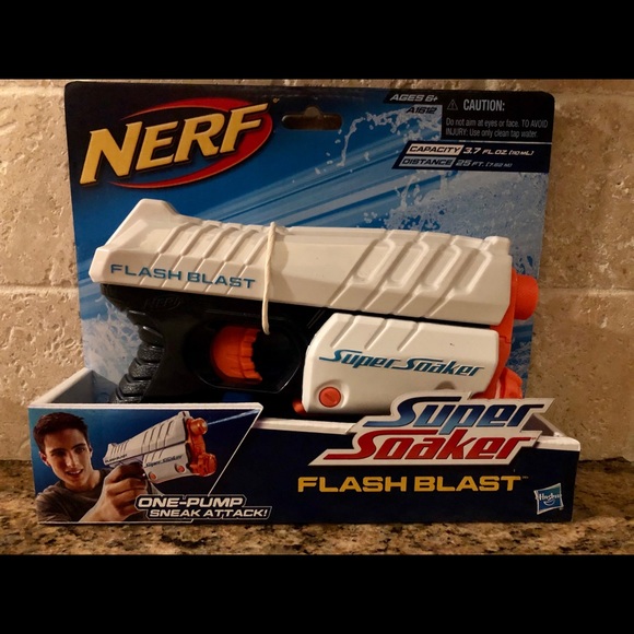 Hasbro | Toys | Hasbro Nerf Super Soaker Flash Blast New In Box | Poshmark
